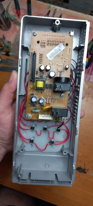 Микроволновая печь LG MS 2543 AAR. Панель управления (модуль). Плата ...