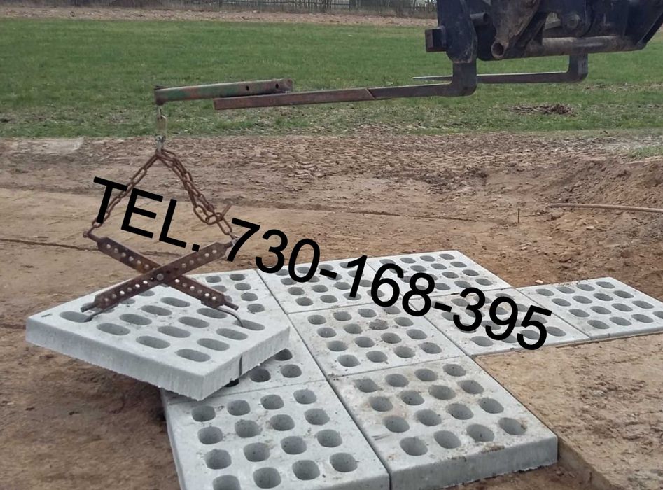 PRODUCENT płyta betonowa ażurowa IOMB YOMB JUMBA JOMB 100x75x12,5 ...