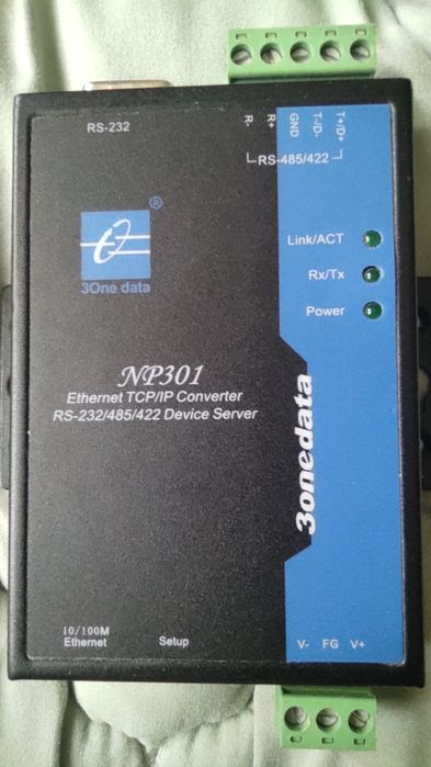 Ethernet TCP/IP Converter NP301 сервер последовательных устройств: 750 ...