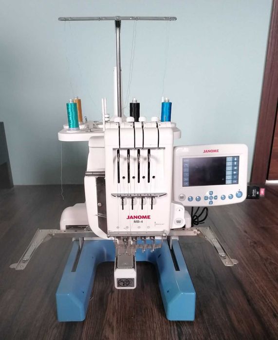 Profesjonalna hafciarka Janome MB 4 +program Digitizer MB|Pełen zestaw ...