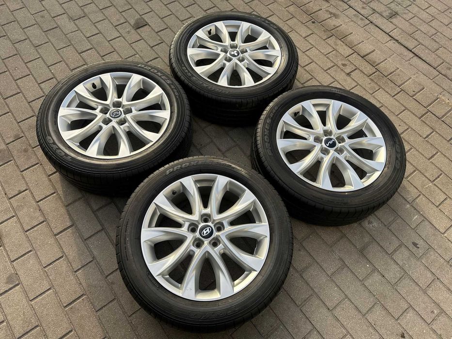 KOŁA LETNIE 19 Mazda CX5 CX60 CX80 KIA Hyundai Nissan Subaru 225/55R19 ...