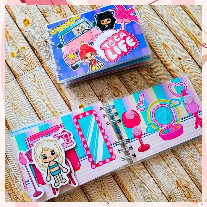 Książka na rzepy Toca Boka domek koleżanek mini. Lamibook Toruń • OLX.pl