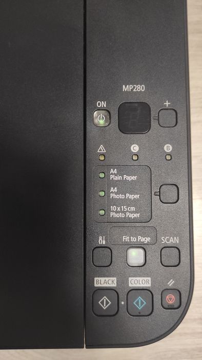 Принтер Canon mp 280: 1 100 грн. - Периферійні пристрої Гульськ на Olx