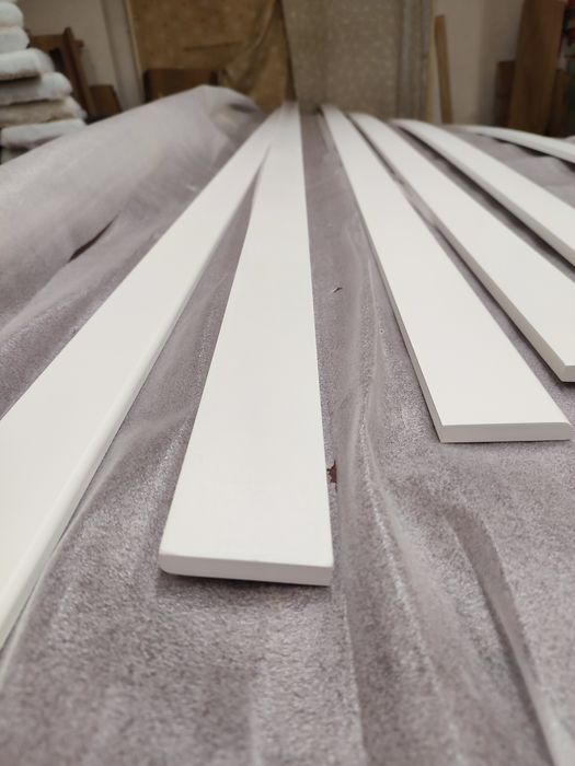 Listwy przypodłogowe białe MDF lakier mat Wysoka • OLX.pl