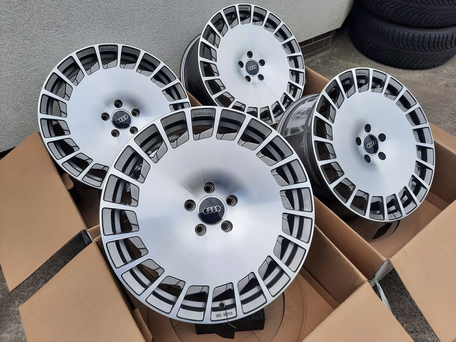 Alufelgi NOWE 19 AUDI 5x112 A3 A4 B6 B7 B8 B9 A6 C5 C6 Q3 TT KESKIN Bełsznica • OLX.pl