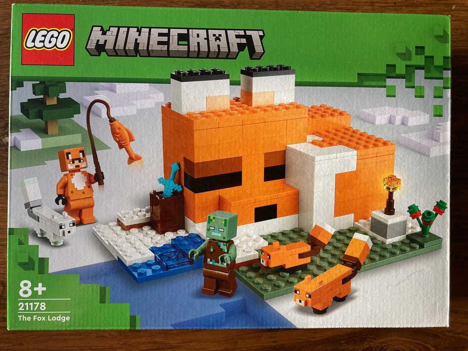 NOWE Lego Minecraft 21178 Siedlisko lisów Skawina • OLX.pl