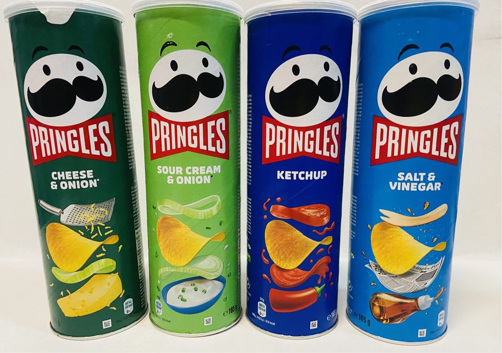 Pringles Чіпси 165 г в асортименті. ГУРТ!: 75.93 грн. - Продукти ...