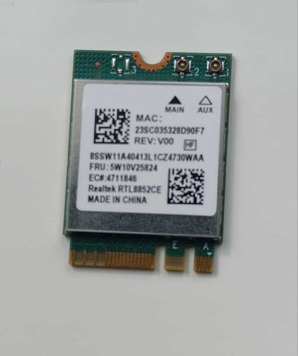 WiFi модуль M.2 Realtek RTL8852CE (WiFi 6E/ Bluetooth 5.3): 600 грн ...