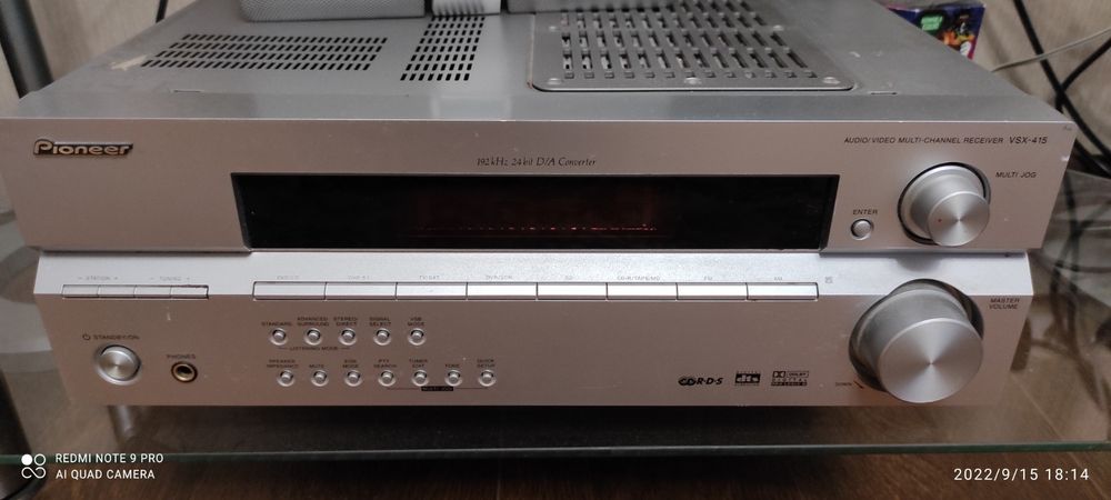 Ресивер Pioneer с колонками: 4 400 грн. - Усилители / ресиверы Днепр на Olx
