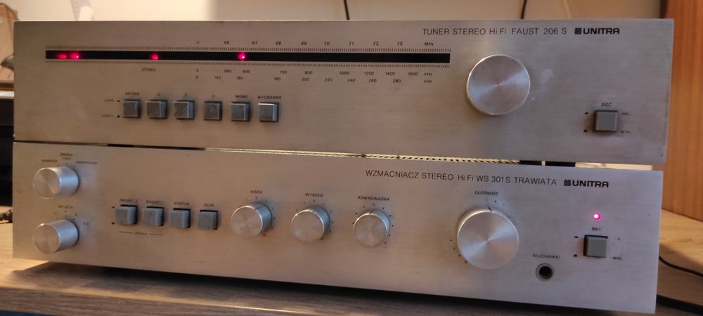 Wieża UNITRA Diora ZM-1009 Trawiata 301s i Faust 206s Mikołów Centrum ...