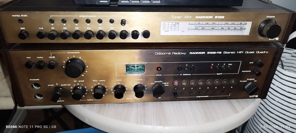 Sprzedam radmor 5122 i radmor 51 02 z czasów prl-u 80-86 r Koszalin ...