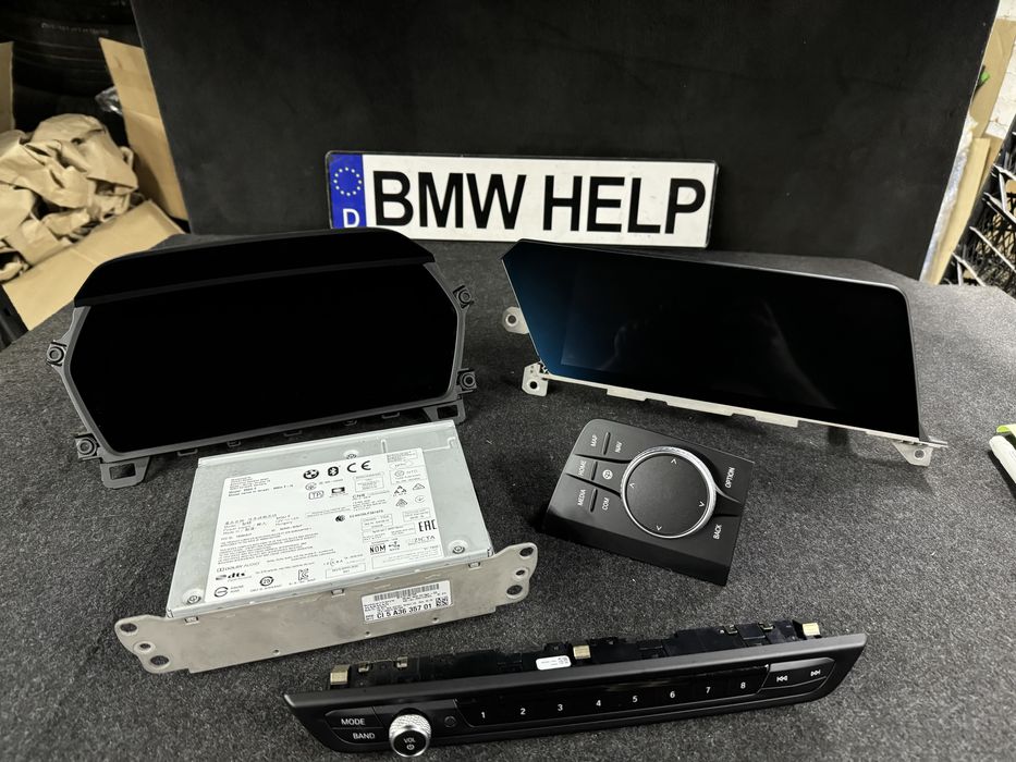 Комплект MGU BMW Ф40 Ф44 Carplay NBT Дисплей Приборка Бумеранг BMW 235: 1 200 $ - Панелі ...