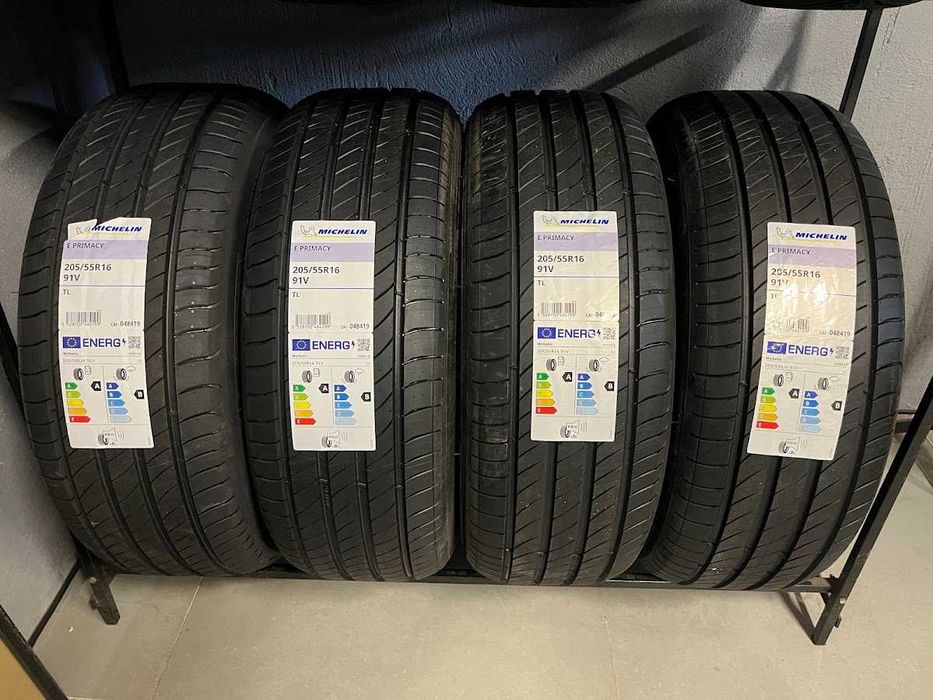 205/55R16 Michelin E Primacy cztery nowe opony letnie 2025r Warszawa Targówek • OLX.pl