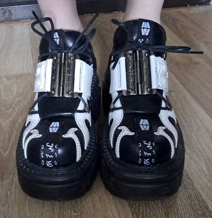 New rock demonia buffalo обувь на платформе нью роки ботинки sk8 opium ...