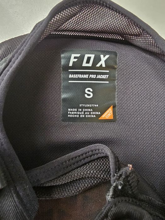 Zbroja Fox Baseframe PRO D3O BLACK Serock • OLX.pl