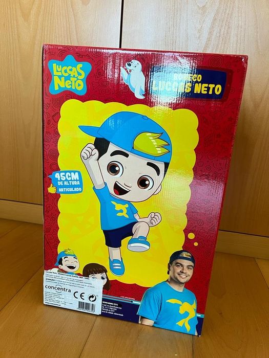 Boneco Luccas Neto Grande (45 cm de altura) Glória E Vera Cruz • OLX.pt