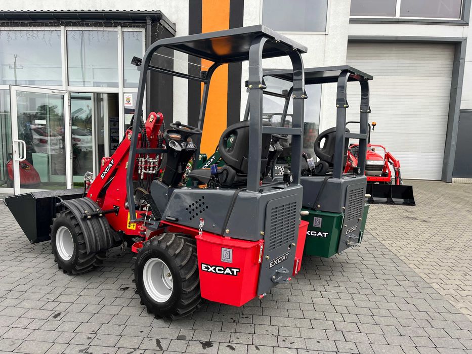 EXCAT X170 MINI ŁADOWARKA 4x4 1500kg PERKINS raty, leasing Radomsko ...