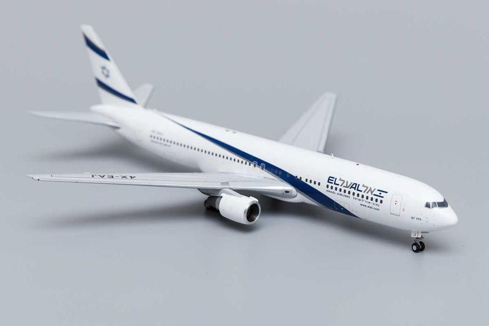 NOWY Samolot Boeing 767-300 ElAl 1/200 metalowy JC Wings El Al Rzeszów ...