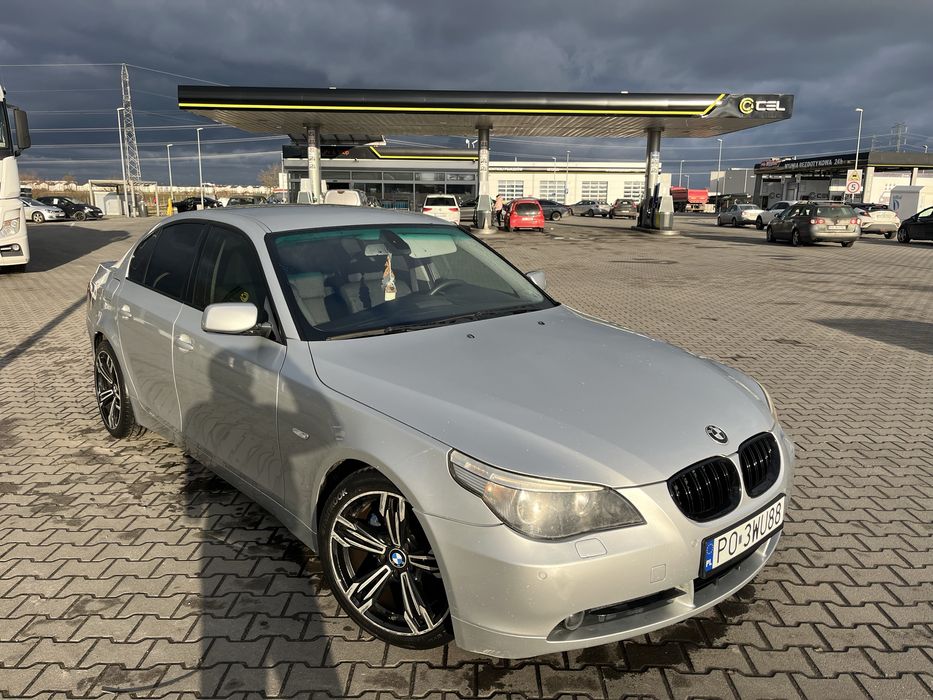 Bmw e60 520i 2.2 benzyna 170km/Ładna na felgach/Opłaty na rok Poznań Junikowo • OLX.pl