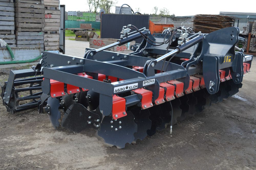 Brona Talerzowa Talerzówka 4,0 m H Agregat AGRO-KLON od ręki Niepiekła ...