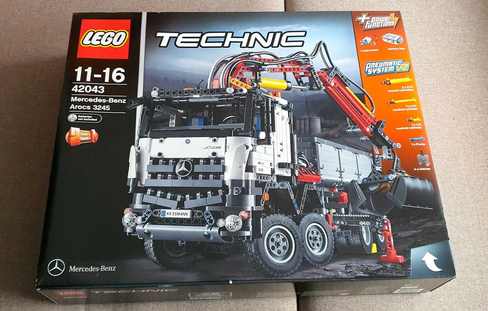 LEGO Technic 42043 - Mercedes-Benz Arocs 3245 Radom • OLX.pl