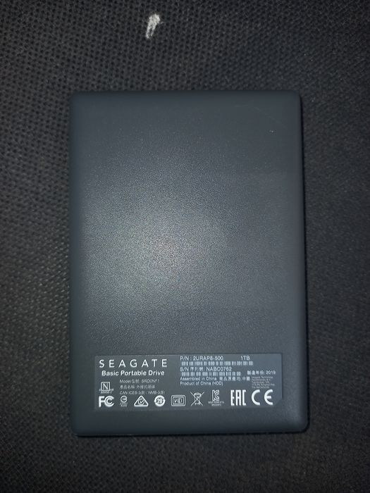 Жесткий диск внешний USB 1TB Seagate Basic Black: 1 500 грн. - Внешние ...