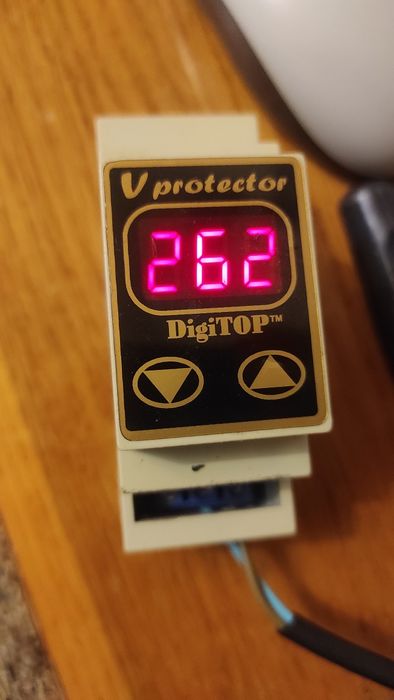 Реле напряжения DigiTOP VP-16A V-protector на DIN-рейку: 150 грн. - Електрика Одеса на Olx