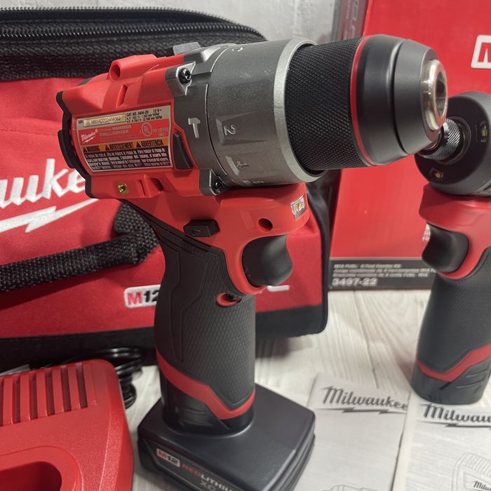 Бесщеточный ударный шуруповерт Milwaukee M12 FUEL™ 3404-20 (2504-20): 3 ...