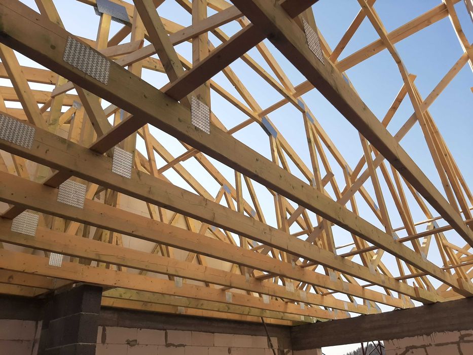 Wiązary dachowe, kratownice, bindry, konstrukcje dachowe Dąbrowa ...