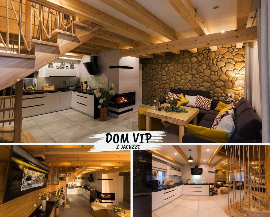 Centrum Soliny-Domki 150m Zapora i PKL- jacuzzi- kominki/Dom Vip Solina ...