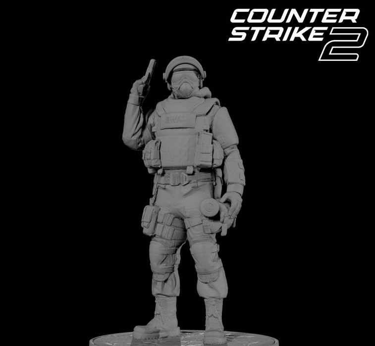 Фігурка counter strike, cs:go, 3d друк: 450 грн. - Фігурки персонажів ...