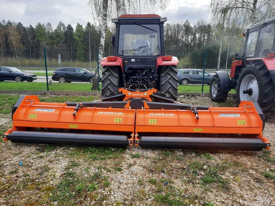 Kosiarka Bijakowa Mulczer ZEPPELIN 5m Po Ściernisku Kukurydzy Gałęzi ...