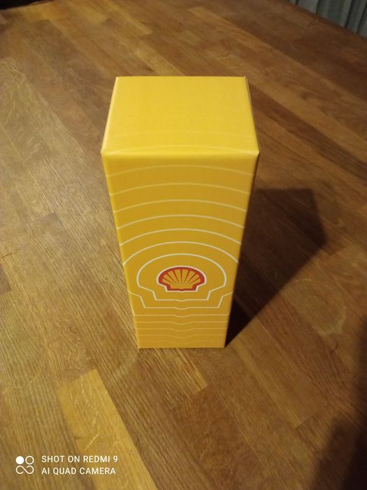 Klocki drewniane typu Jenga, opakowanie Shell, wzory na klockach ...