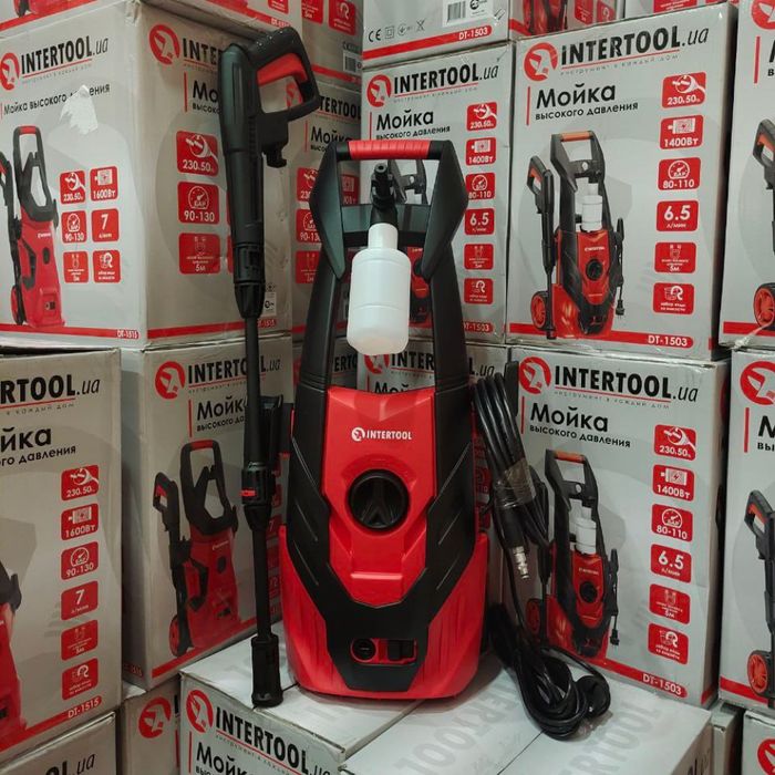 Мийка високого тиску 1400 Вт, Intertool: 2 799 грн. - Електроінструмент Львів на Olx