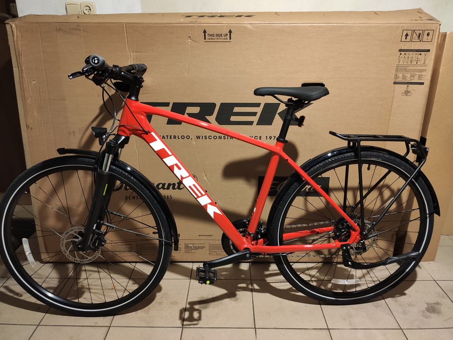 NOWY rower Trek Dual Sport Equipped L /Prosto z fabryki /Pełny osprzęt ...