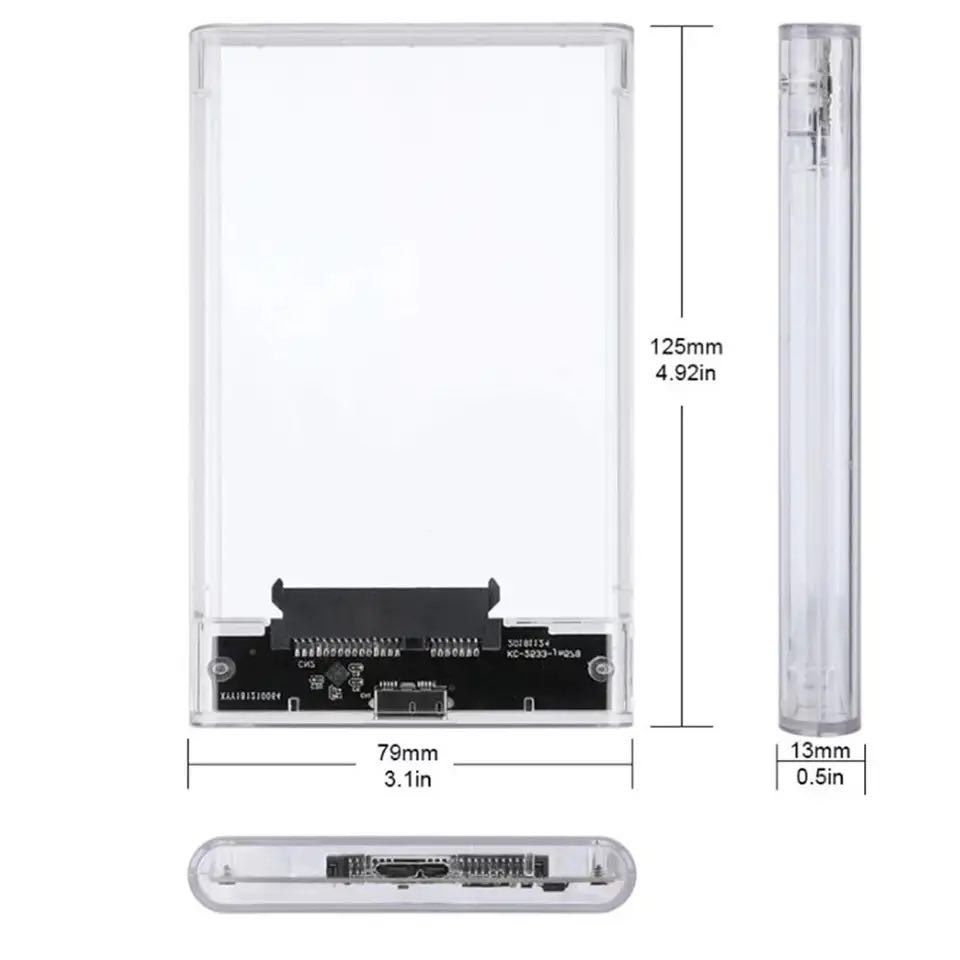 Карман/кейс для жорсткого диску HDD, SSD SATA USB 3.0: 140 грн ...
