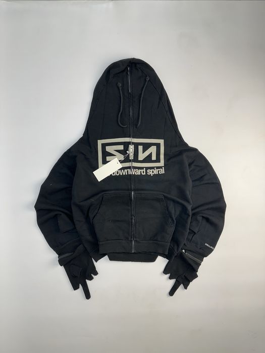Project Grailz GR G/R NIZ zip up чорна зіпка зипка худи кофта фулл М Л ...