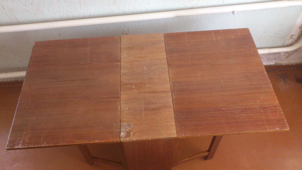 Стол книжка раскладной советский тяжелый Стіл книжка 80х30х73: 750 грн ...