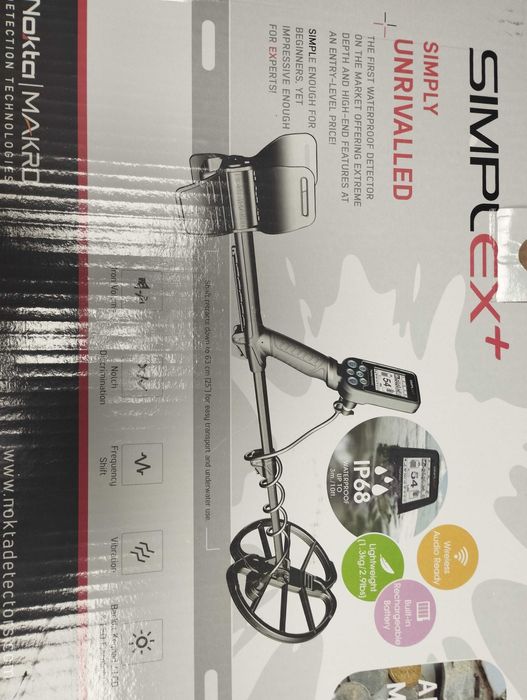 Металошукач Simplex Грунтовый металлоискатель Nokta Simplex: 7 300 грн ...
