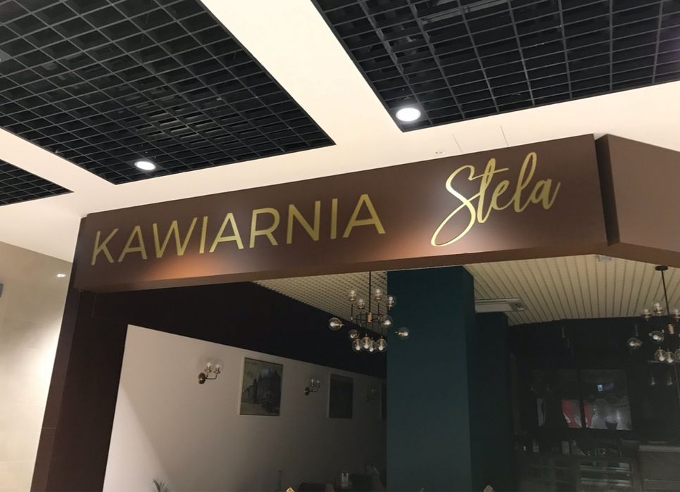 Tablica szyld reklamowy 150x70cm dibond alu z grafiką reklama kaseton ...