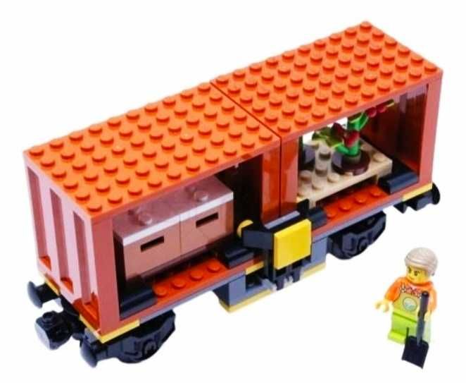 LEGO 60336 City sam wagon platforma z kontenerami cz opis Bielsko-Biała ...
