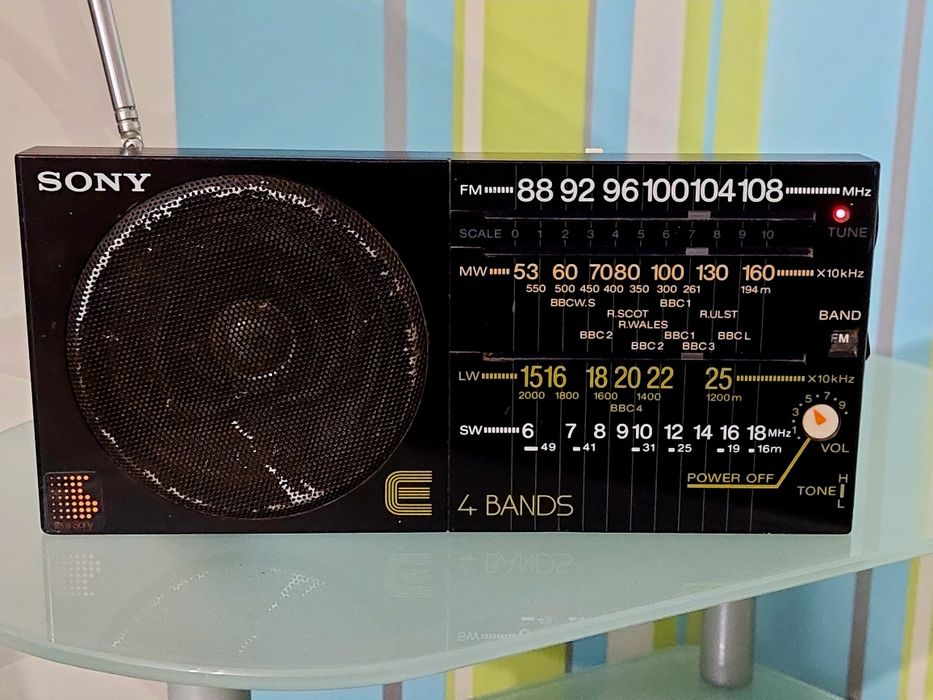 Вінтажний радіоприймач Sony ICF-32 4 bands 1980-х: 2 000 грн ...