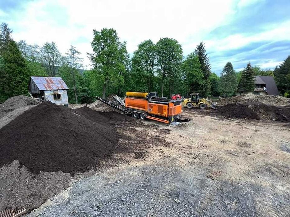 Ziemia Przesiewana humus czarnoziem ogrodowa Sidzina • OLX.pl