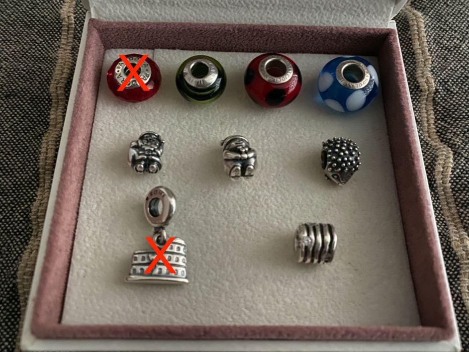 Conjunto Peças Pandora ORIGINAIS Cedofeita, Santo Ildefonso, Sé ...