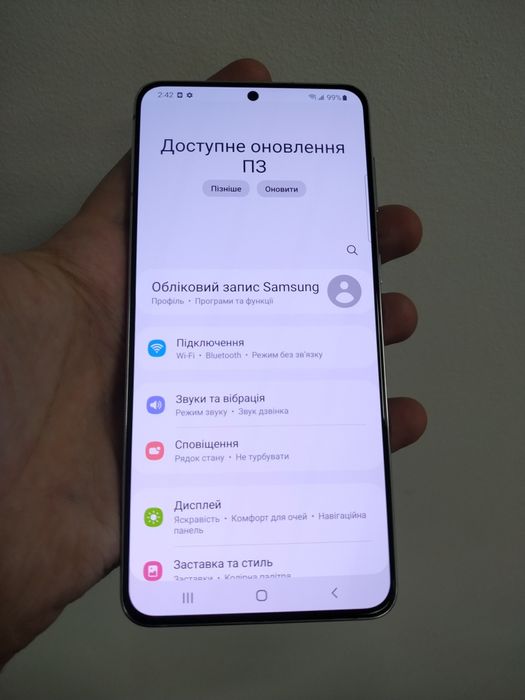 Samsung Galaxy S21+ Plus 5G 128/256 eSIM/SM-G996/ ІДЕАЛ!: 10 250 грн ...