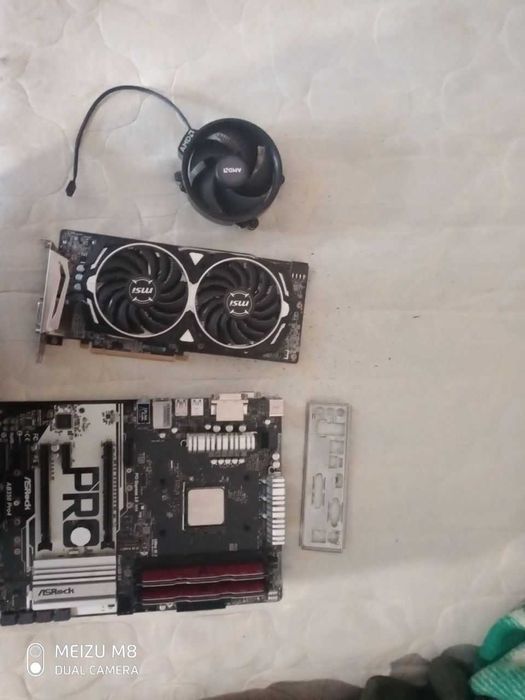 ПК, Сборка, ASRock AB350 Pro4, Radeon RX 580, AMD Ryzen 3, RAM 16 GB ...