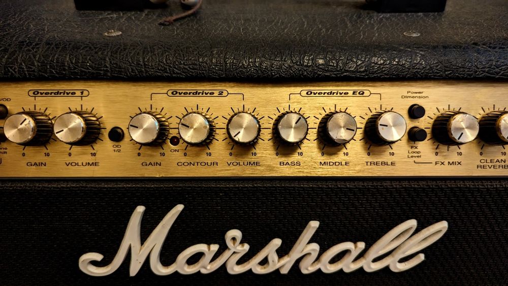 Wzmacniacz Marshall VS265 (Made in England) + 3poz footswitch Lucin ...