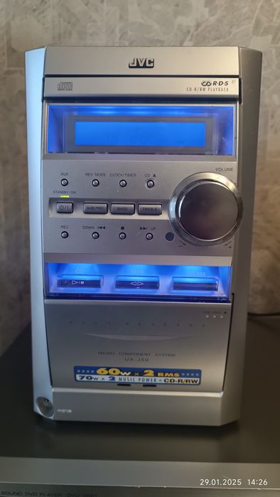 Центр Jvc ux-j50: 760 грн. - Музыкальные центры Днепр на Olx