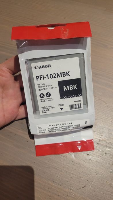 Tusz Canon PFI-102MBK Antoniew • OLX.pl