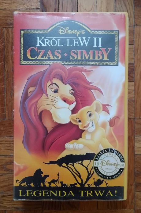 Król lew 2. Czas Simby VHS Rzeszów • OLX.pl